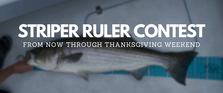 Tak Waterman Striper Ruler Catch & Release Contest 2024 – TAK Waterman ...